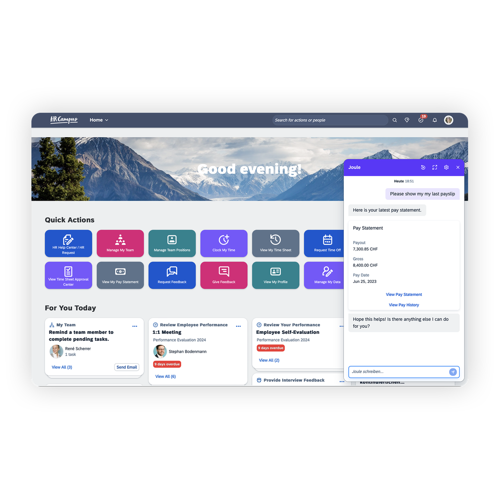 SAP SuccessFactors for Your Company - with HR Campus