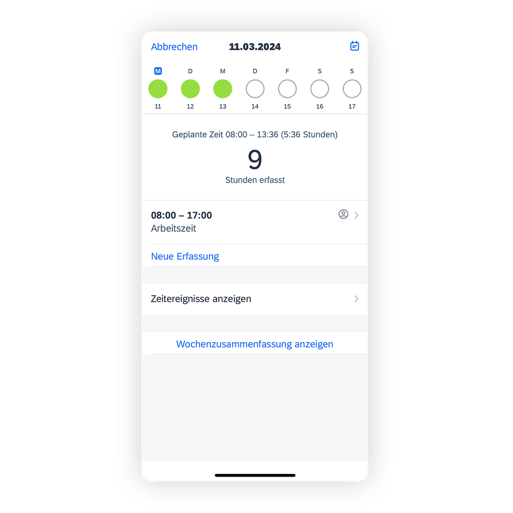 SAP SuccessFactors Time Tracking | HR Campus