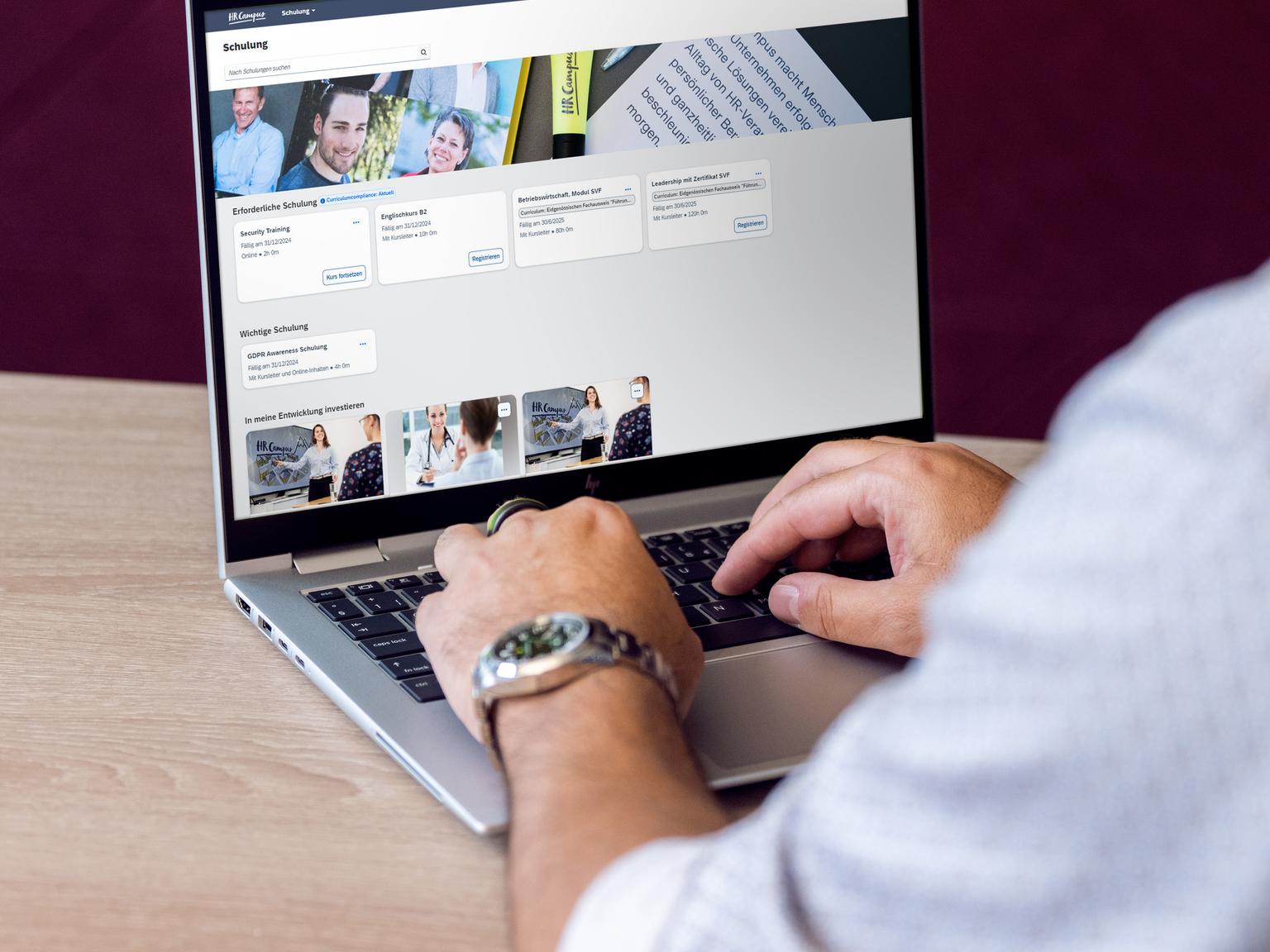 SAP SuccessFactors Learning – Schulungsmanagement Software