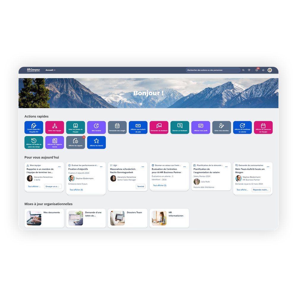 Suite RH – La solution logicielle RH complète de HR Campus