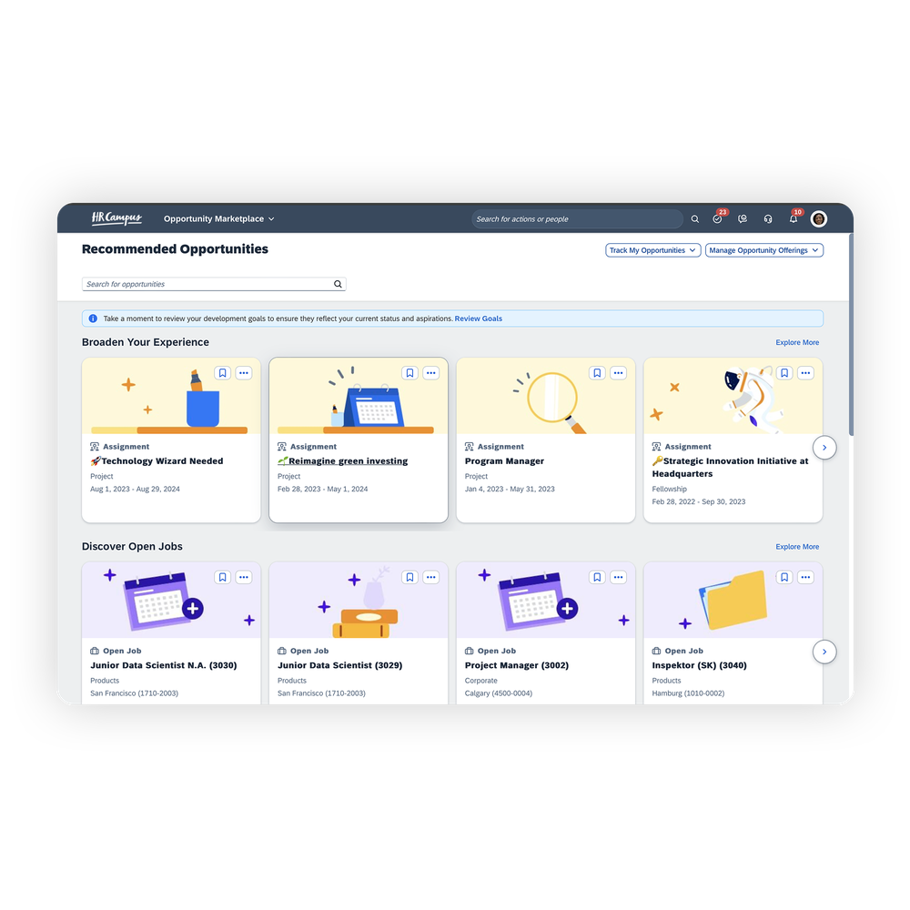 SAP SuccessFactors for Your Company - with HR Campus